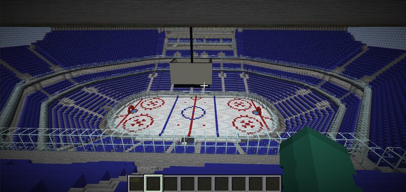 BIOSTEEL CENTER (MINECRAFT ICE HOCKEY ARENA) Minecraft Map