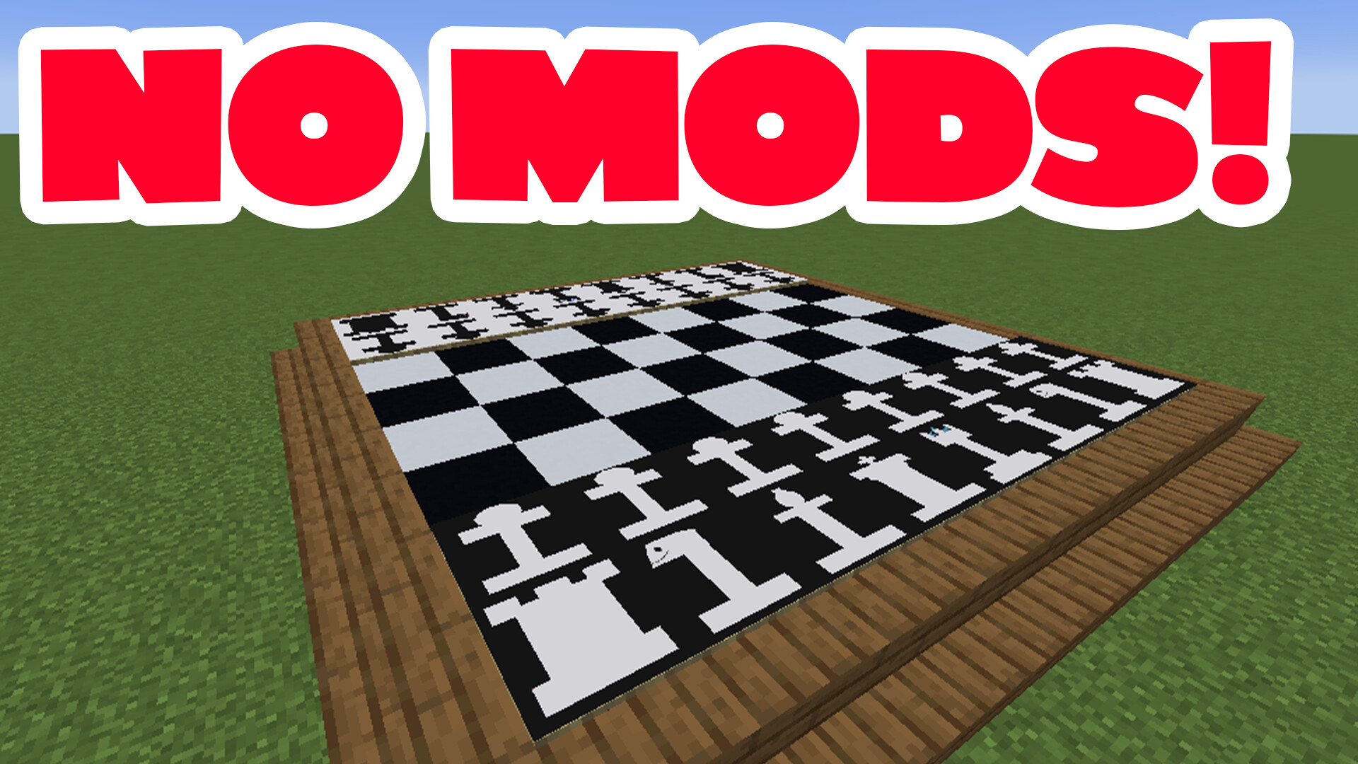Chess Game In Minecraft Minecraft Map