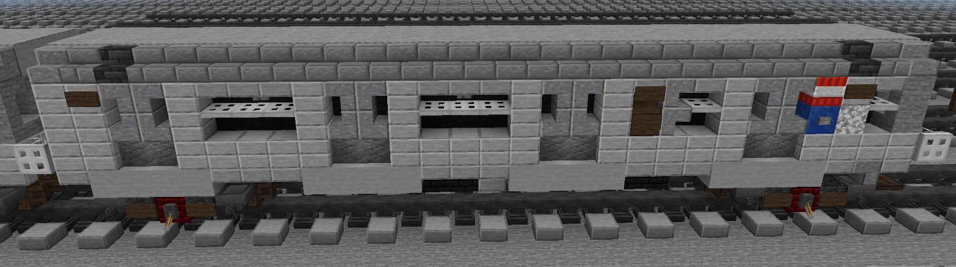[1⅔:1] NYC MTA R32 subway train (RETIREMENT SPECIAL) Minecraft Map