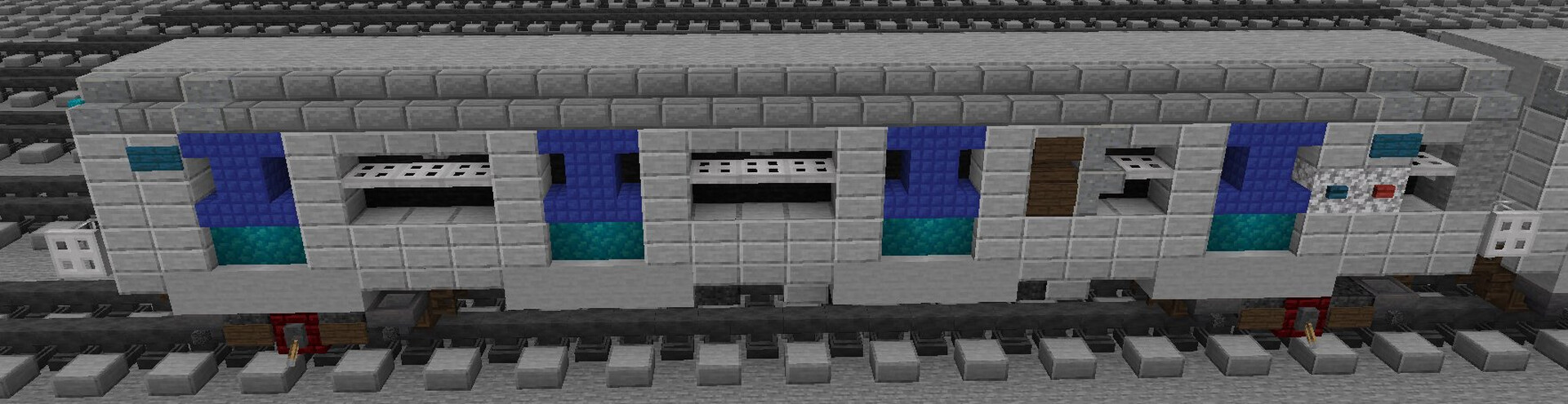 [1⅔:1] NYC MTA R32 subway train (RETIREMENT SPECIAL) Minecraft Map