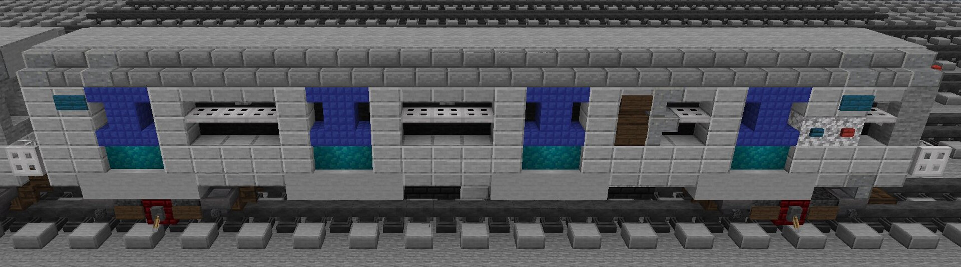 [1⅔:1] NYC MTA R32 subway train (RETIREMENT SPECIAL) Minecraft Map