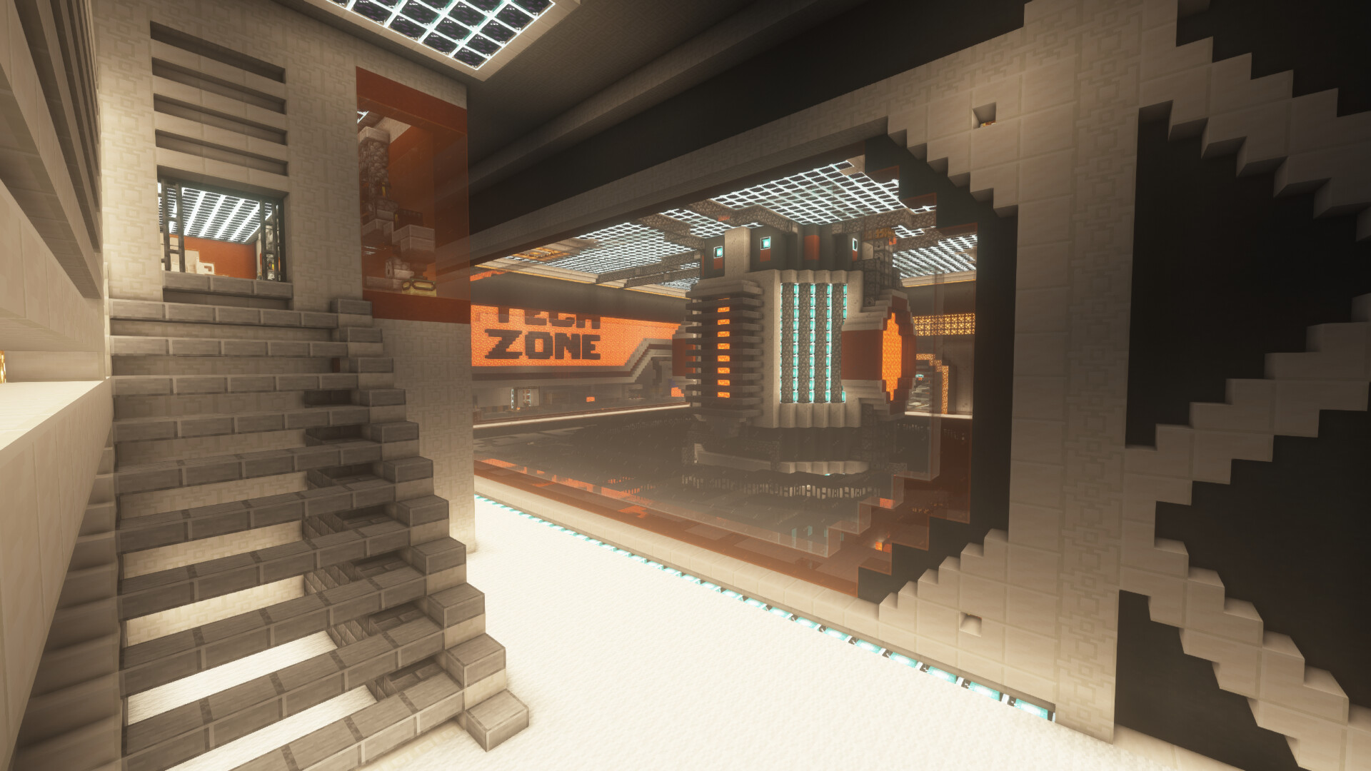 Minecraft Hitech Spawn Minecraft Map