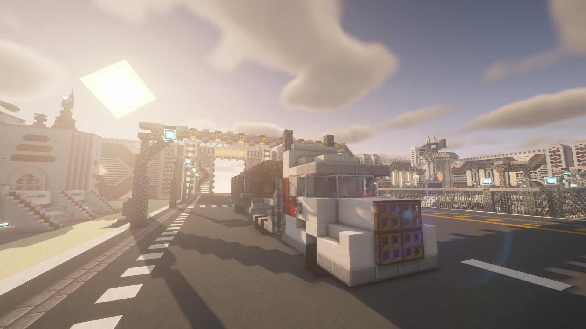 Minecraft Hitech Spawn Minecraft Map