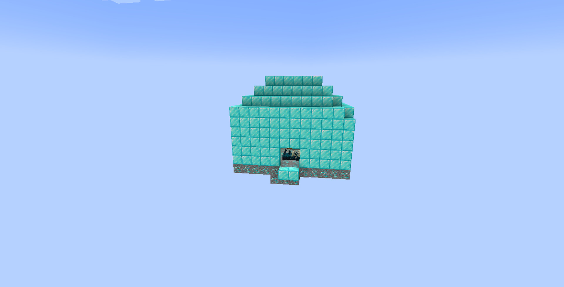 Bedrock to Java Easy SkyBlock Challenge 1.19 Minecraft Map