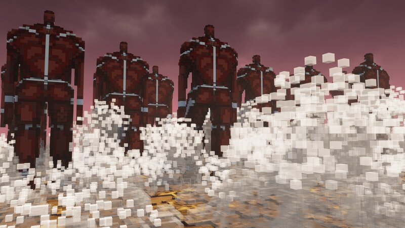 The Rumbling Test Map - Attack On Titan Tribute [TRP] Minecraft Map