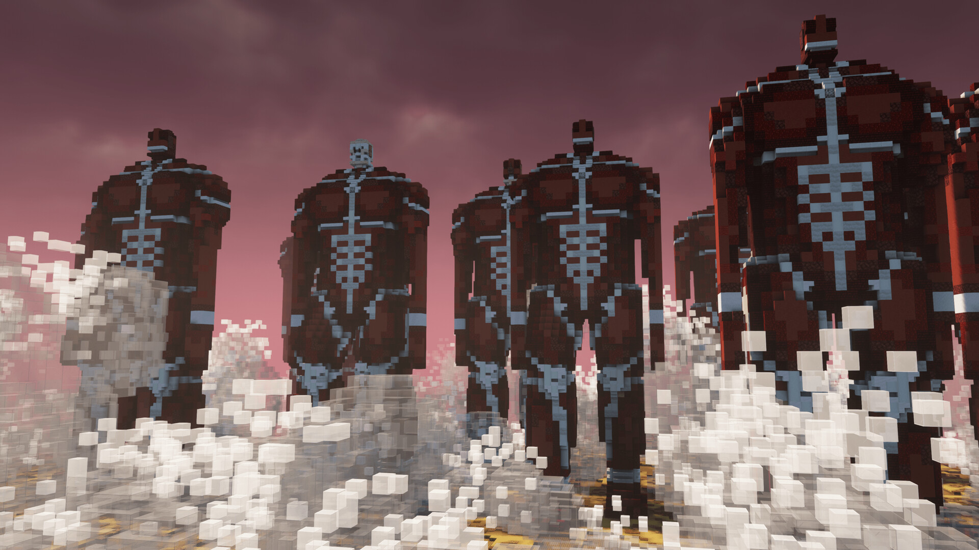 The Rumbling Test Map - Attack On Titan Tribute [TRP] Minecraft Map