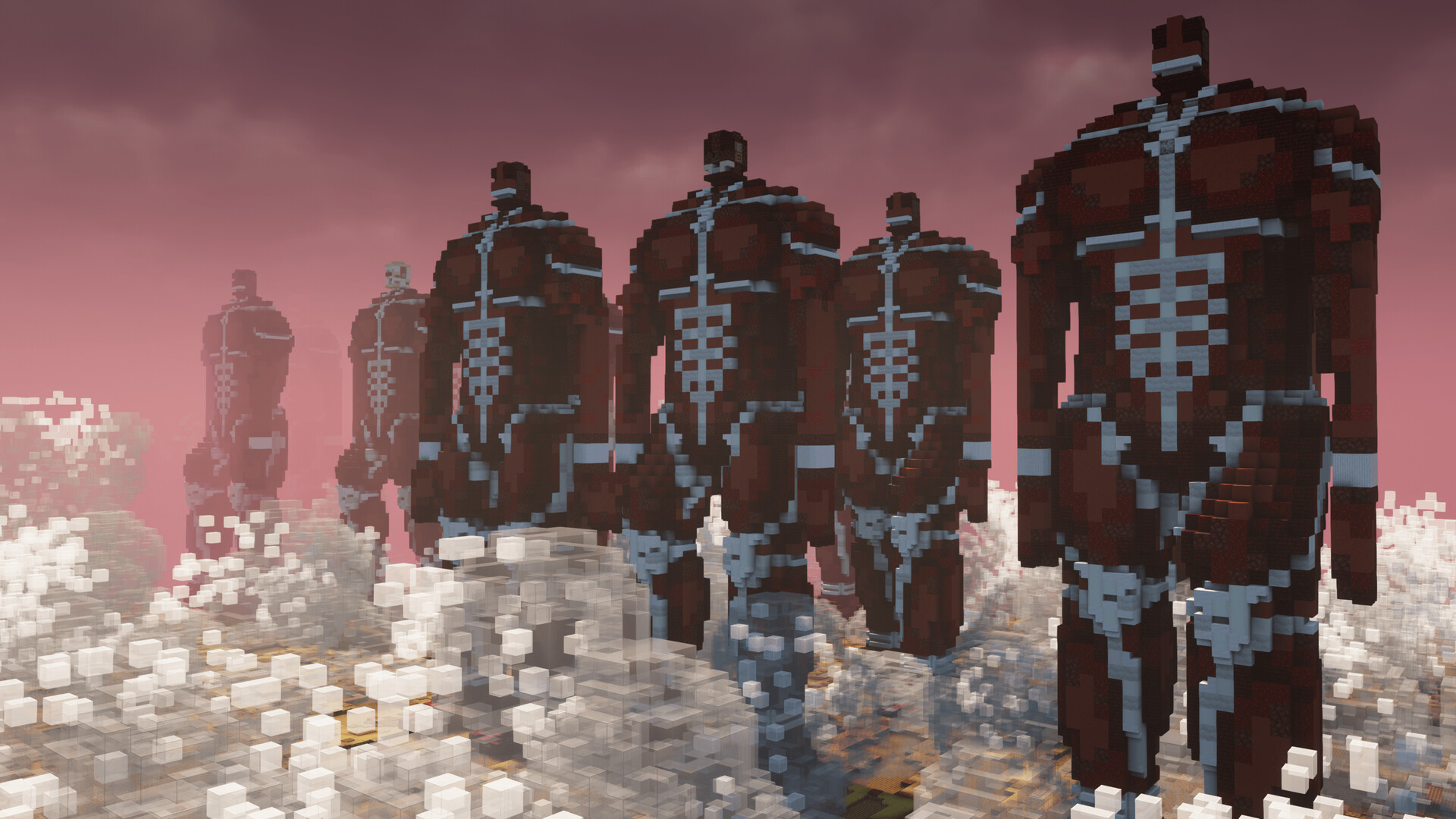 The Rumbling Test Map - Attack On Titan Tribute [TRP] Minecraft Map