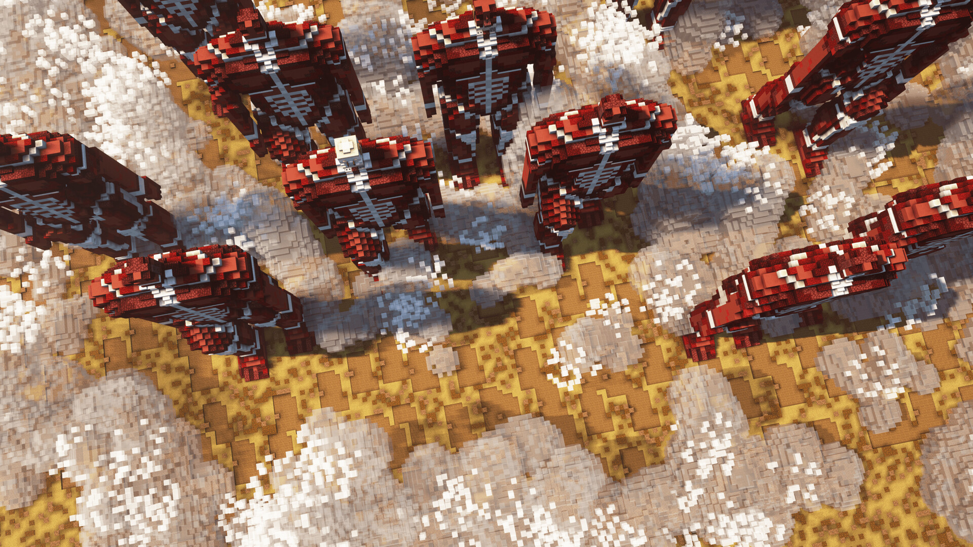 The Rumbling Test Map - Attack On Titan Tribute [TRP] Minecraft Map