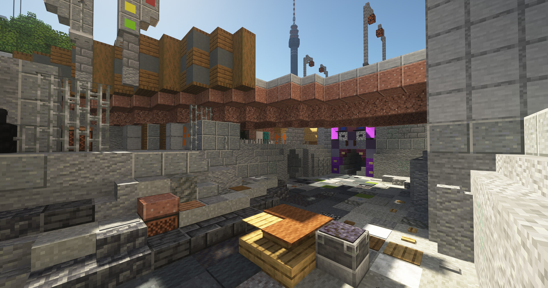 Overpass CSGO Minecraft Map