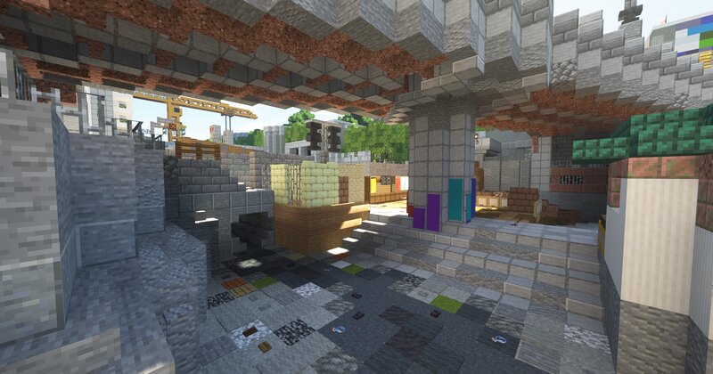 Overpass CSGO Minecraft Map