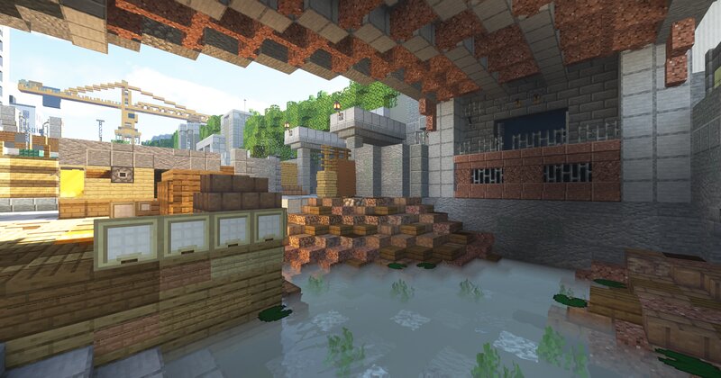 Overpass CSGO Minecraft Map