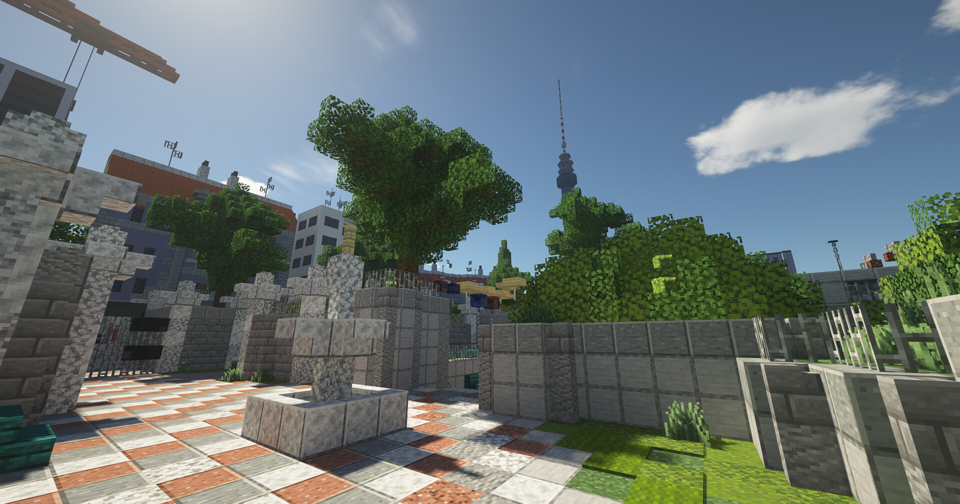 Overpass CSGO Minecraft Map