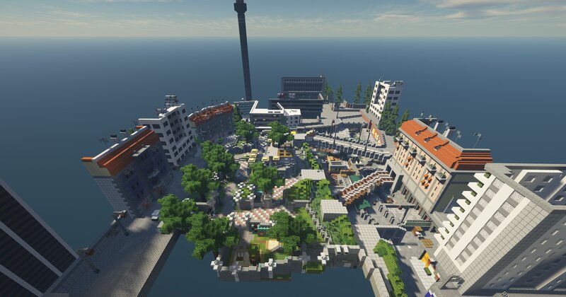 Overpass CSGO Minecraft Map