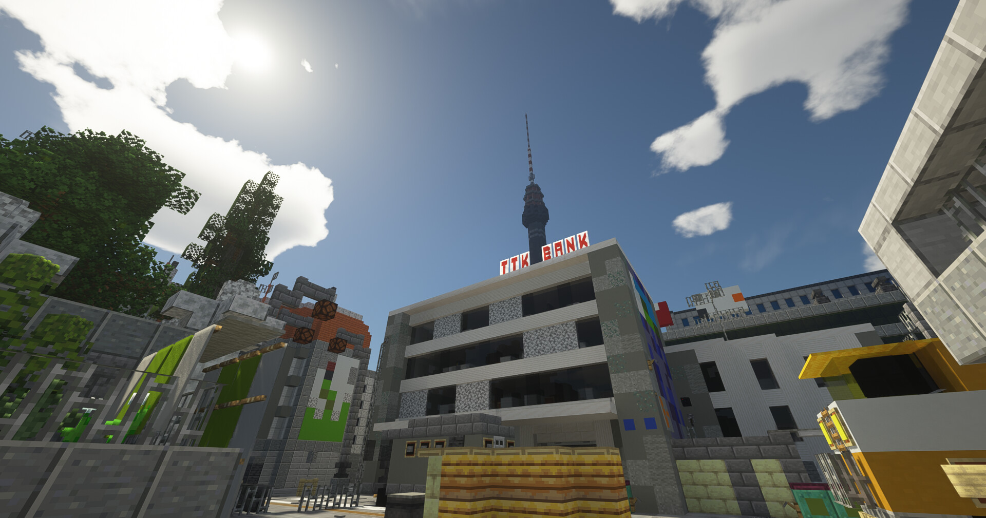 Overpass CSGO Minecraft Map