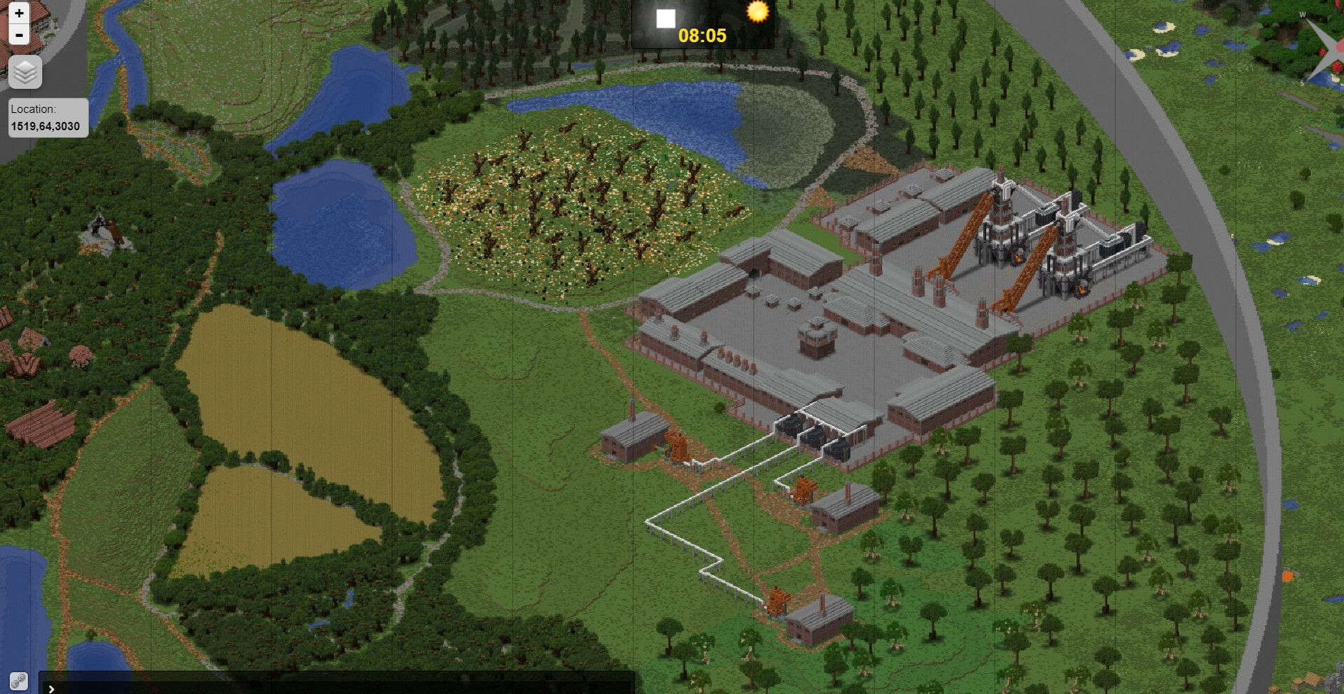 Attack On Titan - FULL MAP - SNK Minecraft Map