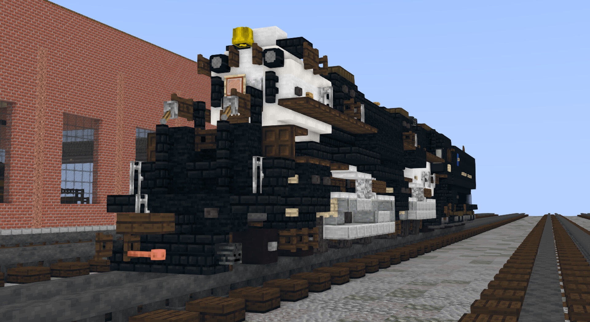 Union Pacific CSA-1 Challenger No. 3818 Minecraft Map
