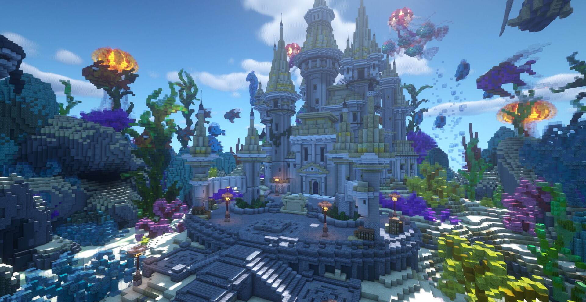 Aqua Palace Minecraft Map