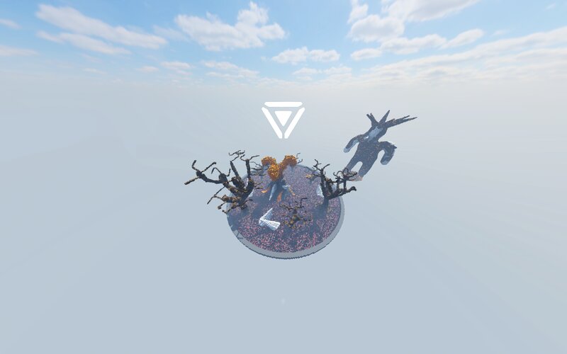 Volcano Koth pvp Minecraft Map