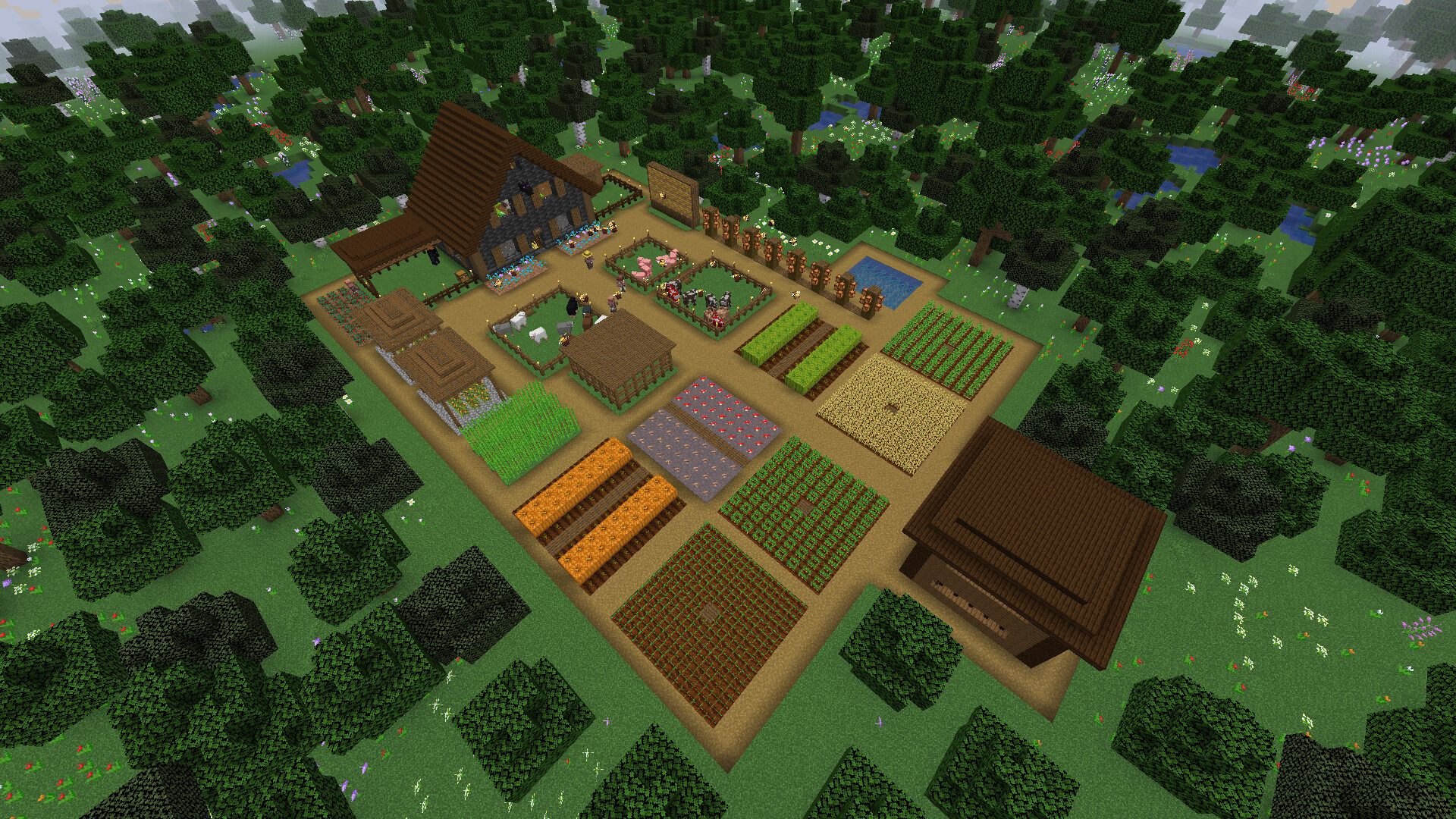 Contest Build (Round I: Farm) Minecraft Map