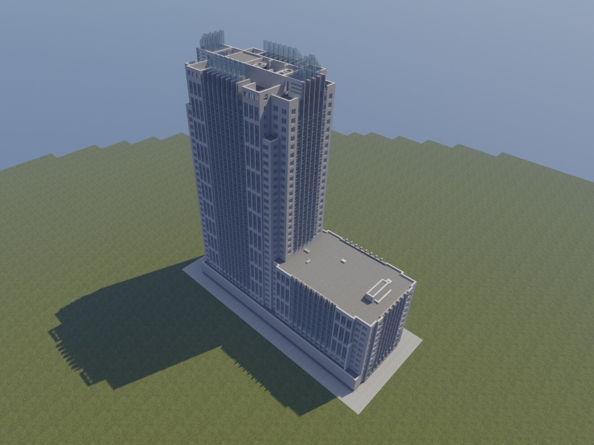 Three Wells Fargo Center // ERT Minecraft Map