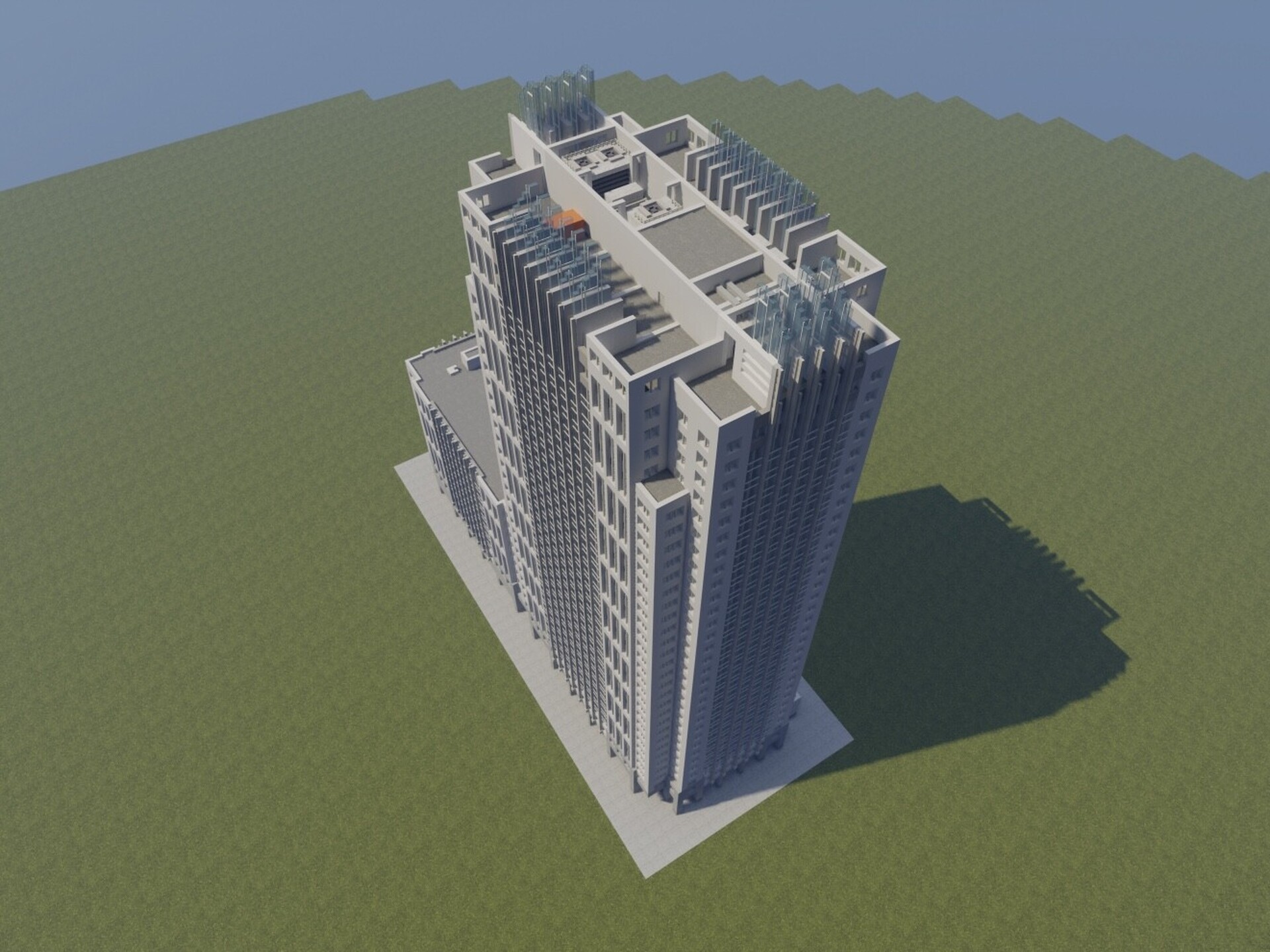 Three Wells Fargo Center // ERT Minecraft Map