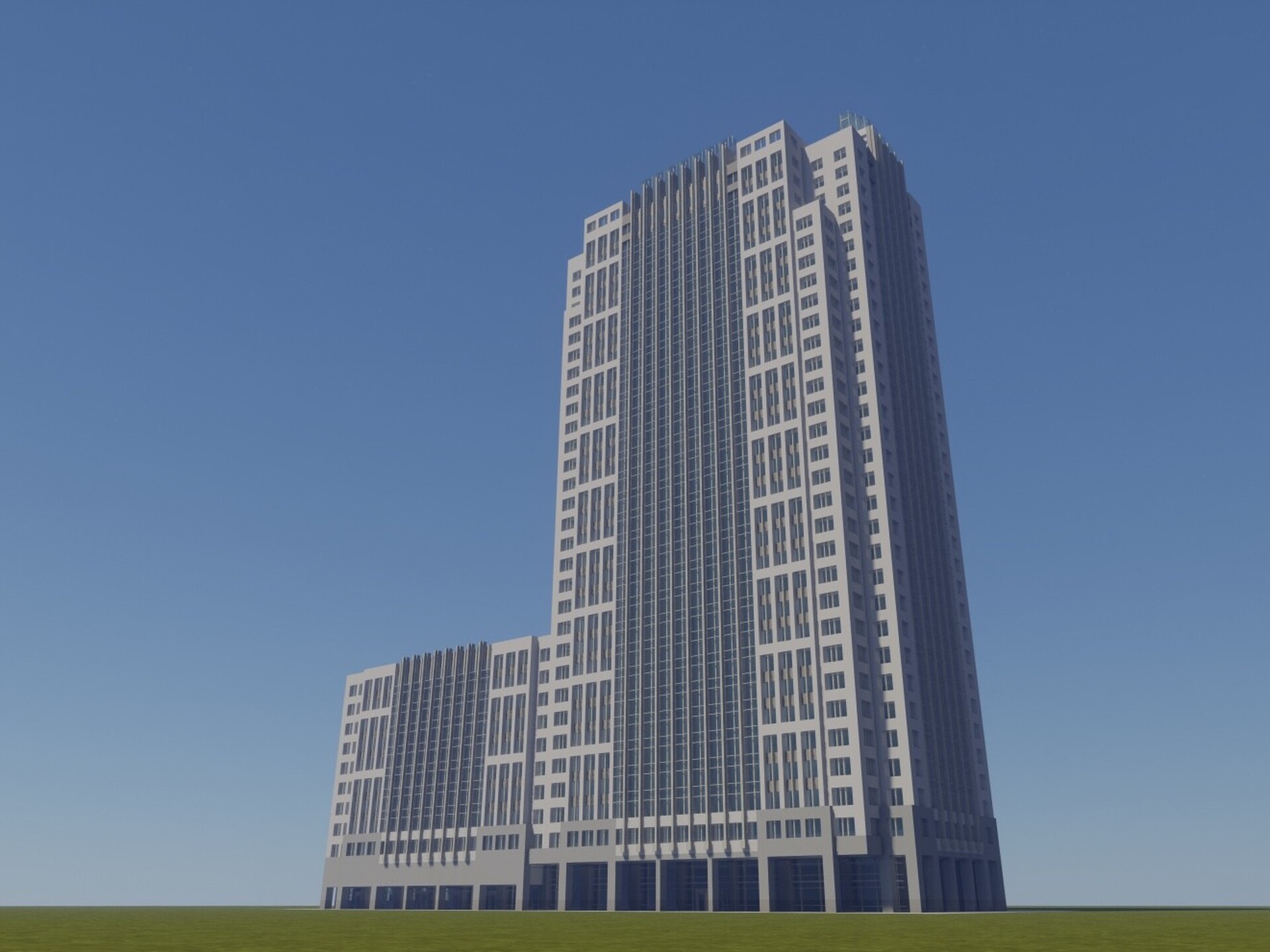 Three Wells Fargo Center // ERT Minecraft Map