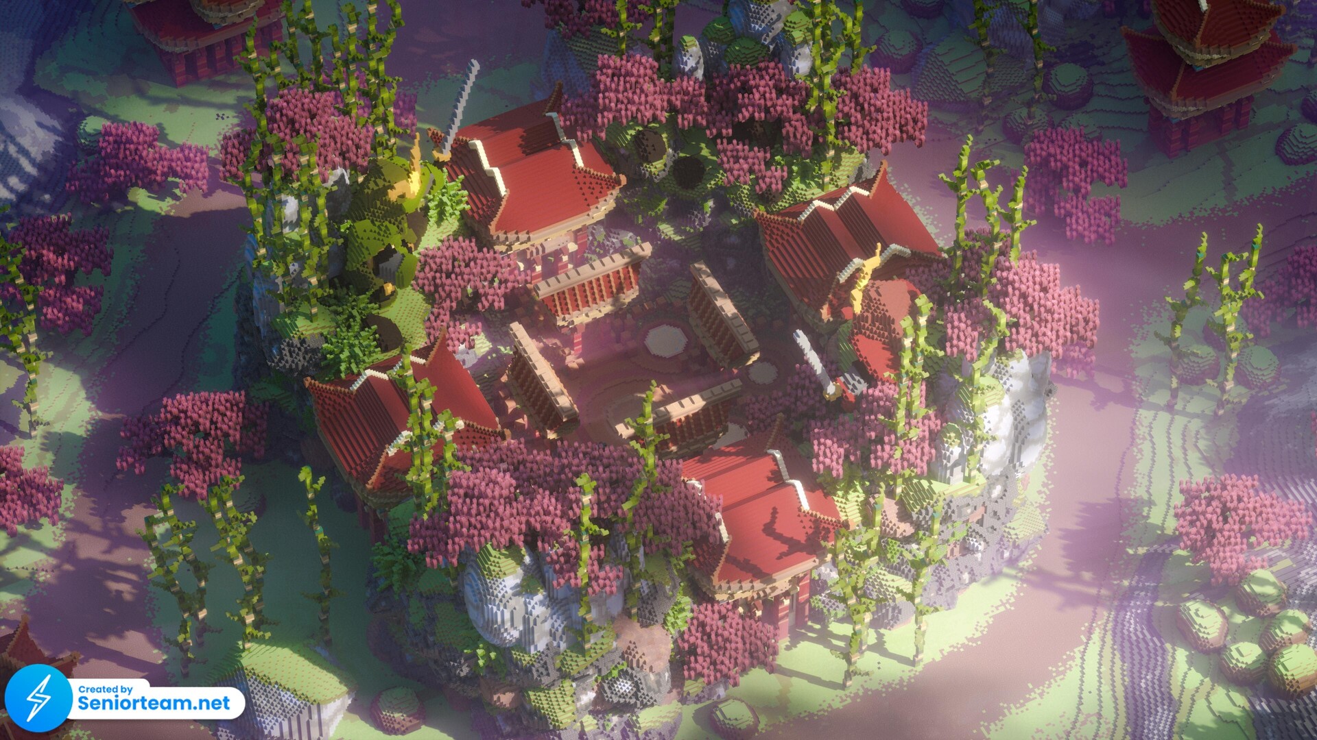 Japanese Dojo Minecraft Map