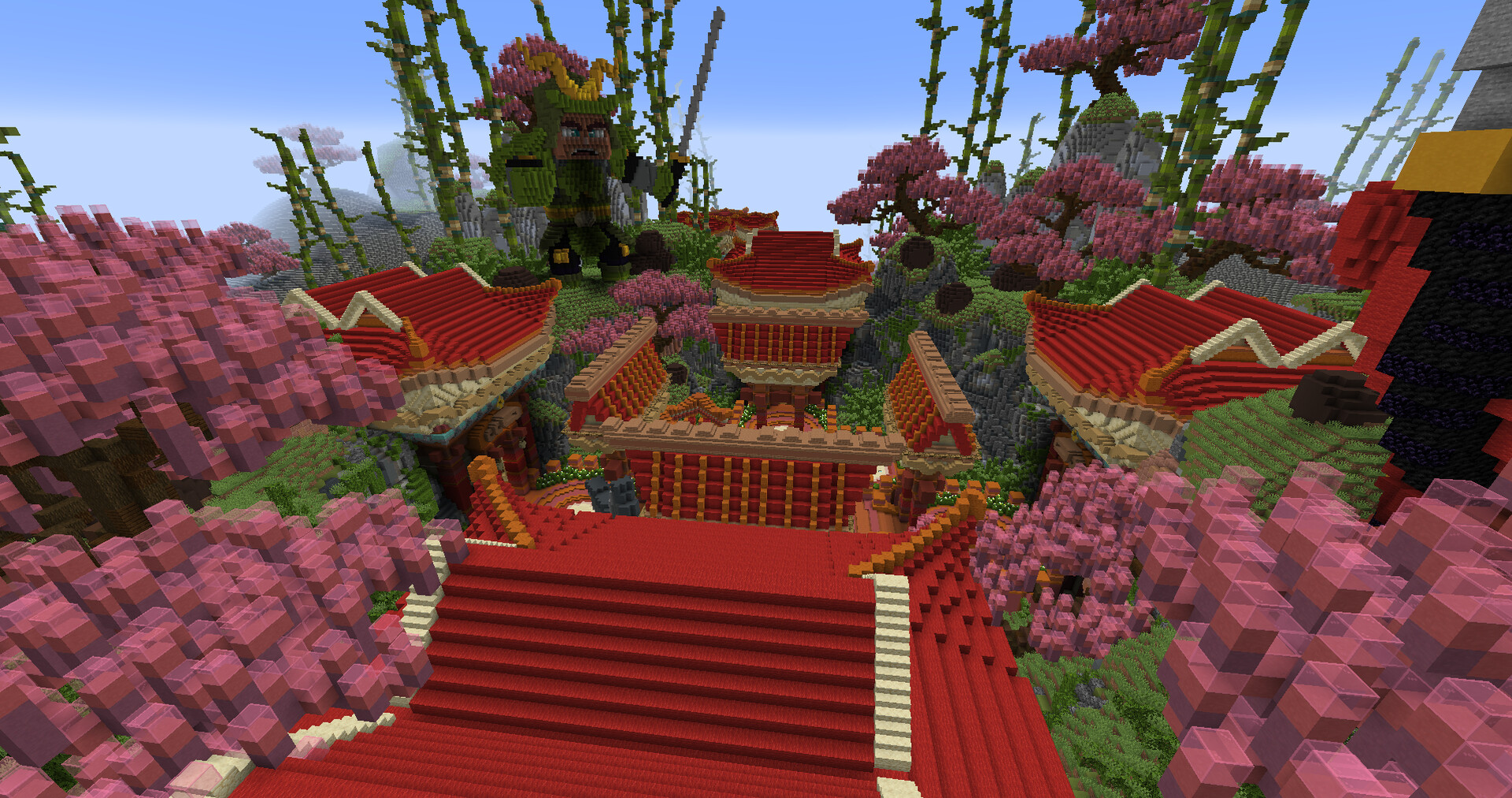 Japanese Dojo Minecraft Map