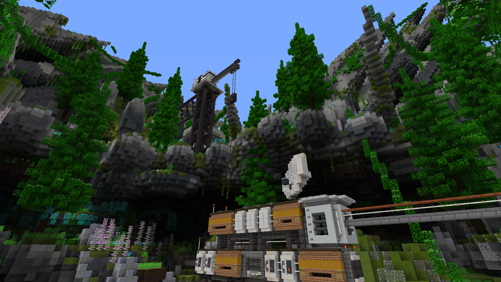 Research Facility Valley Minecraft Map