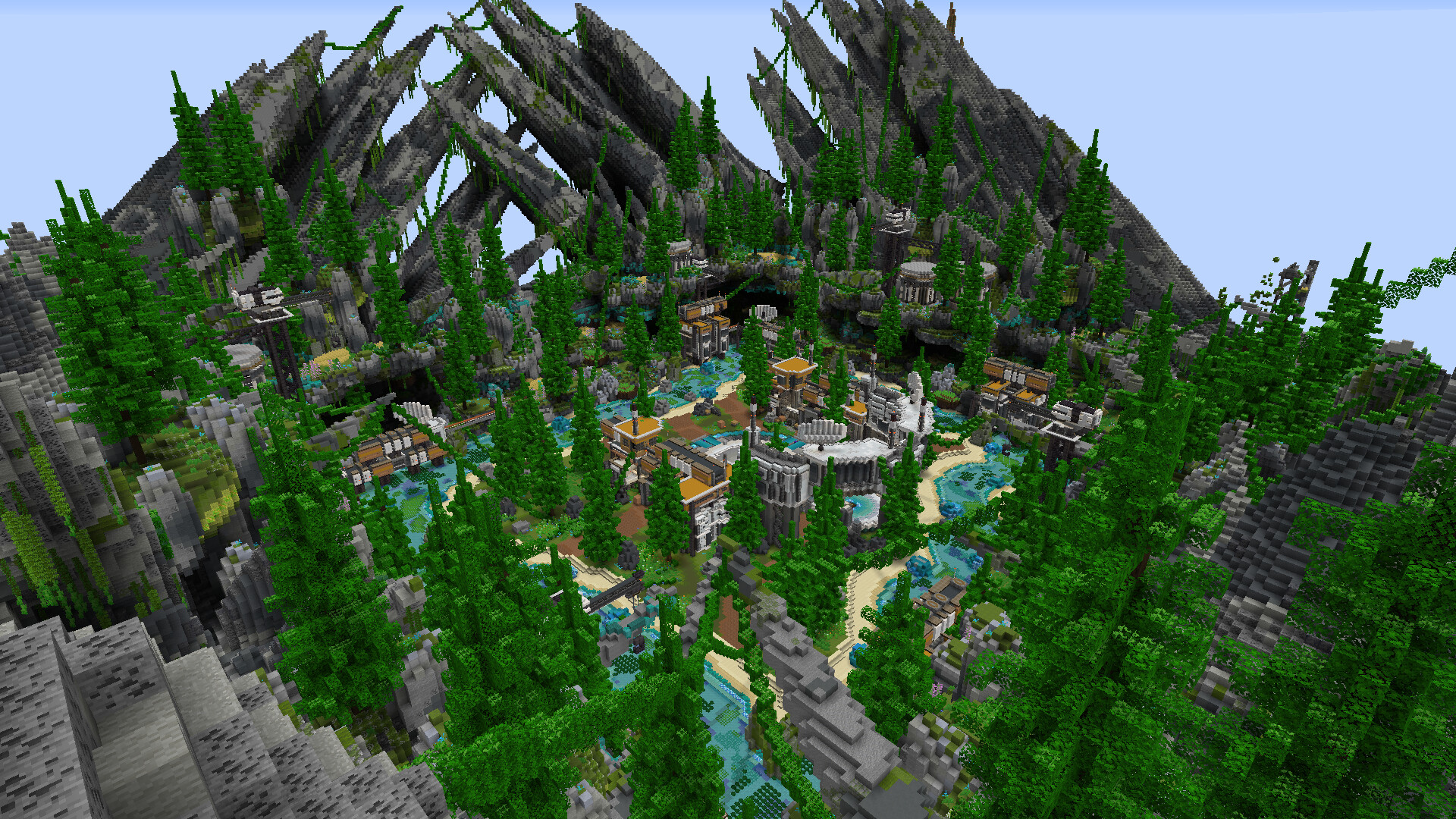 Research Facility Valley Minecraft Map