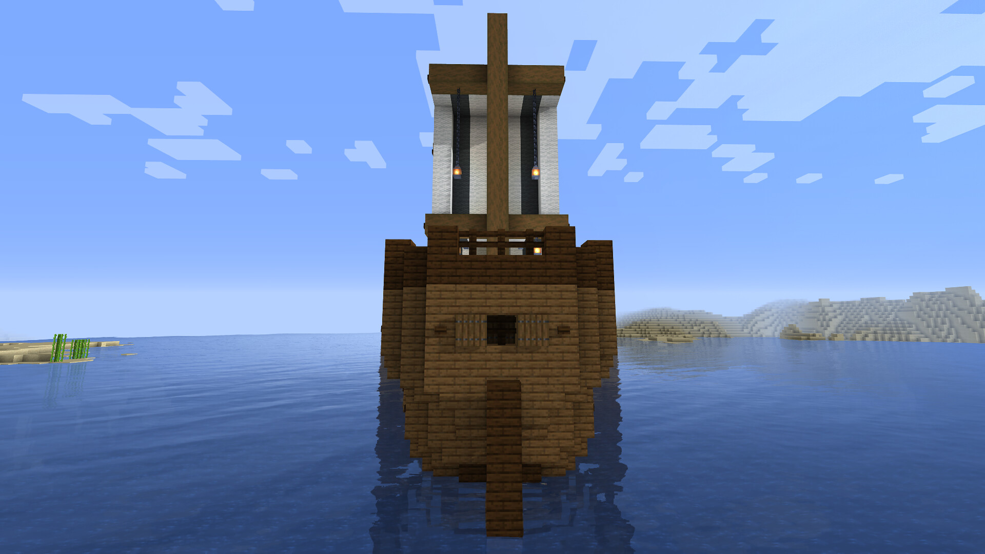 Three-Masted Sailing Ship Minecraft Map