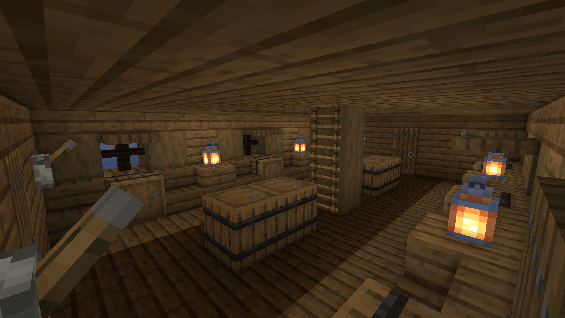 Three-Masted Sailing Ship Minecraft Map