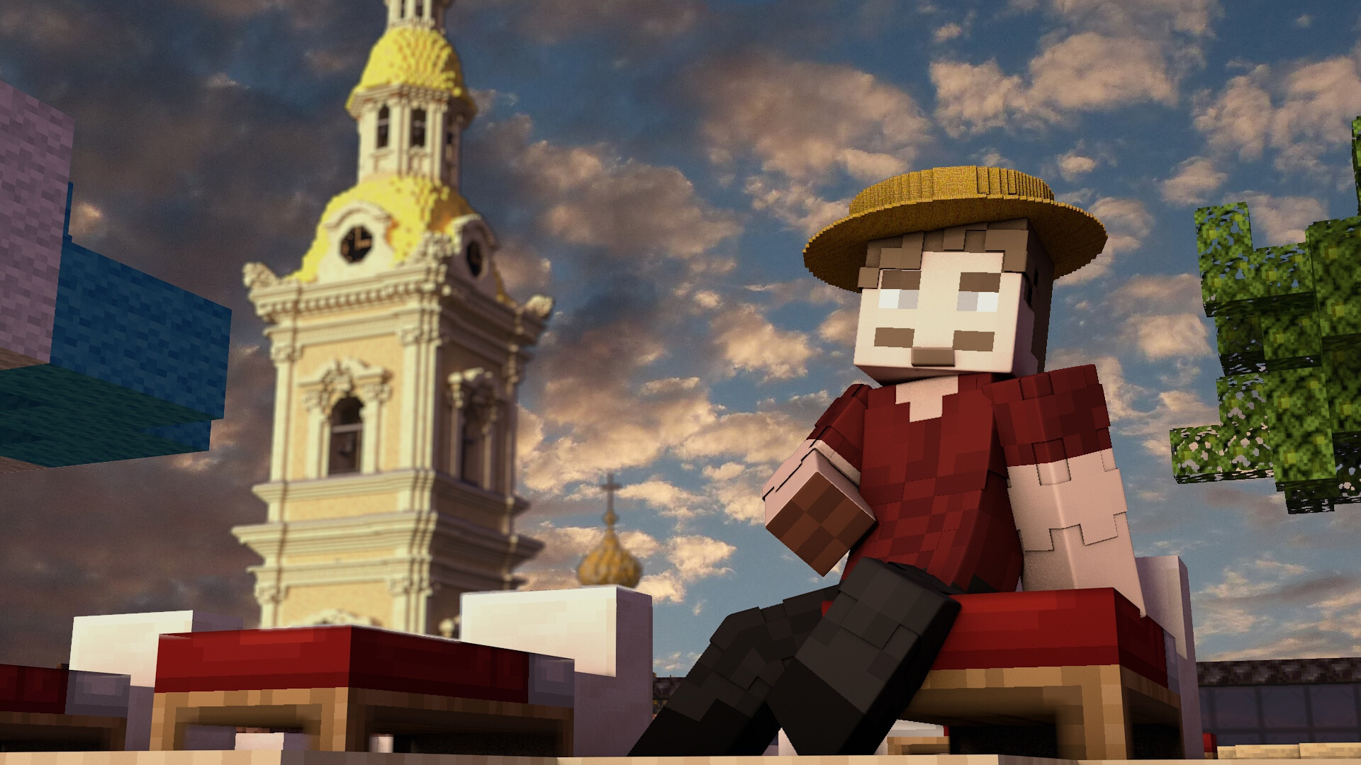 RPG renders | Beyrouth Minecraft Map