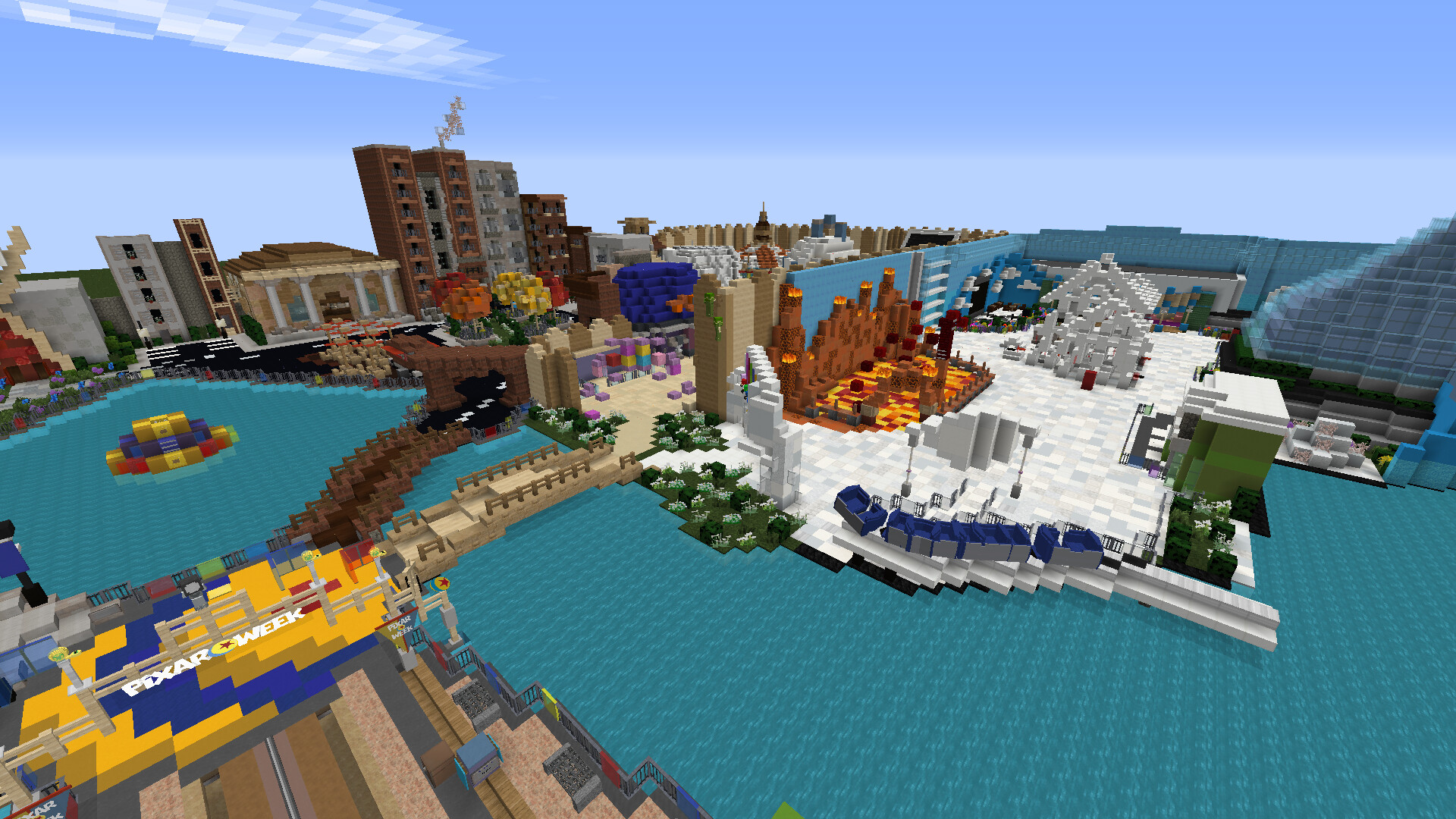 Palace Network Pixar Week 2021 Map Minecraft Map