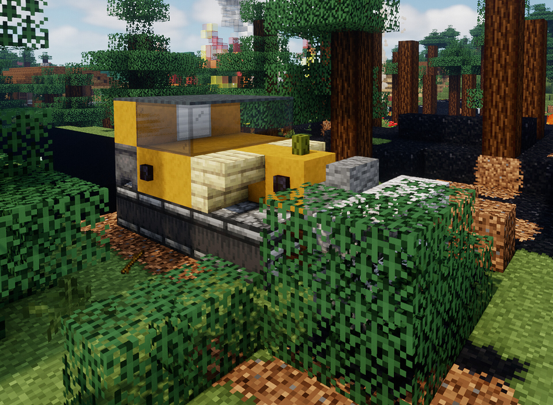 Small Dozer | Construction Vehicle Minecraft Map