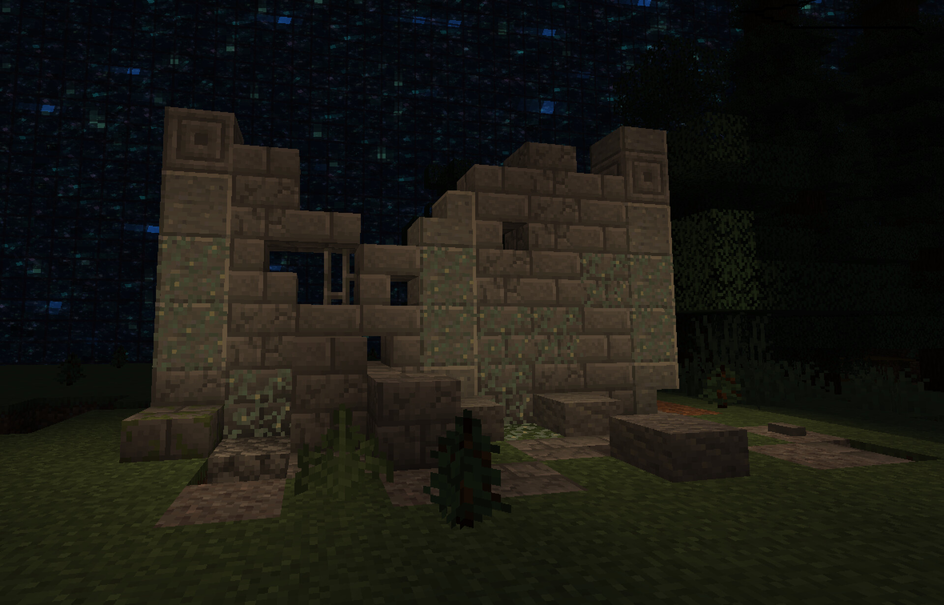 Small Rubble Wall Segment Minecraft Map