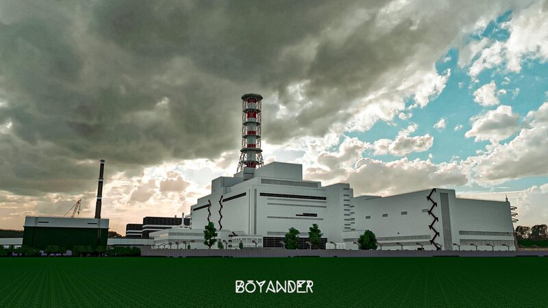 Chernobyl Nuclear Powerplant Minecraft Map