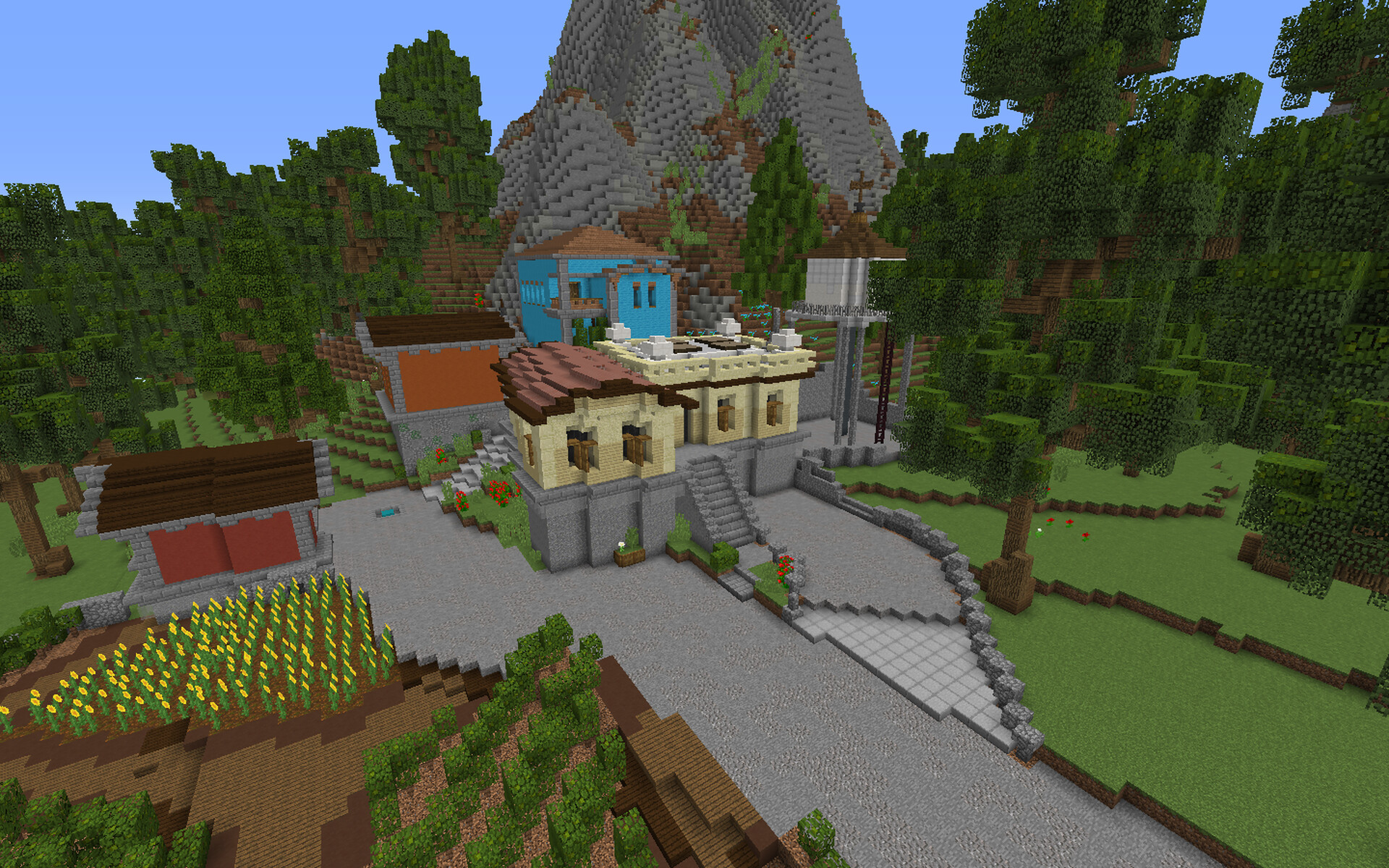 Monaco Themed Server Spawn Minecraft Map