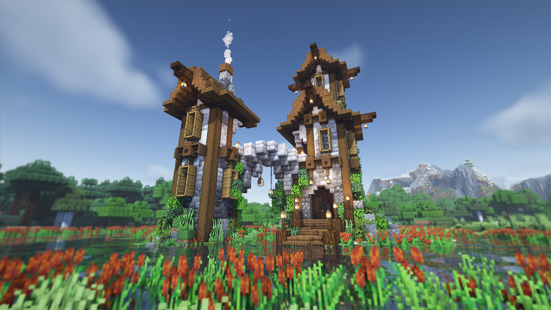 The Lake House Minecraft Map