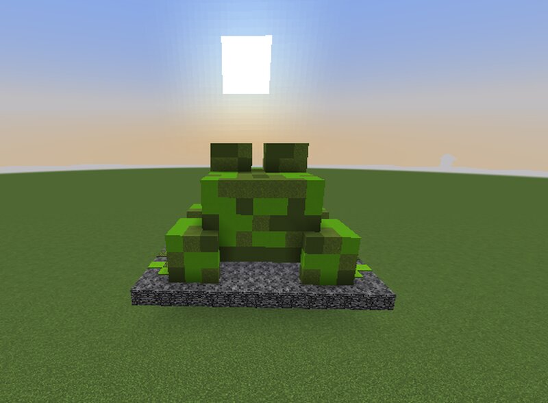 Green Frog 1:1 Minecraft Map
