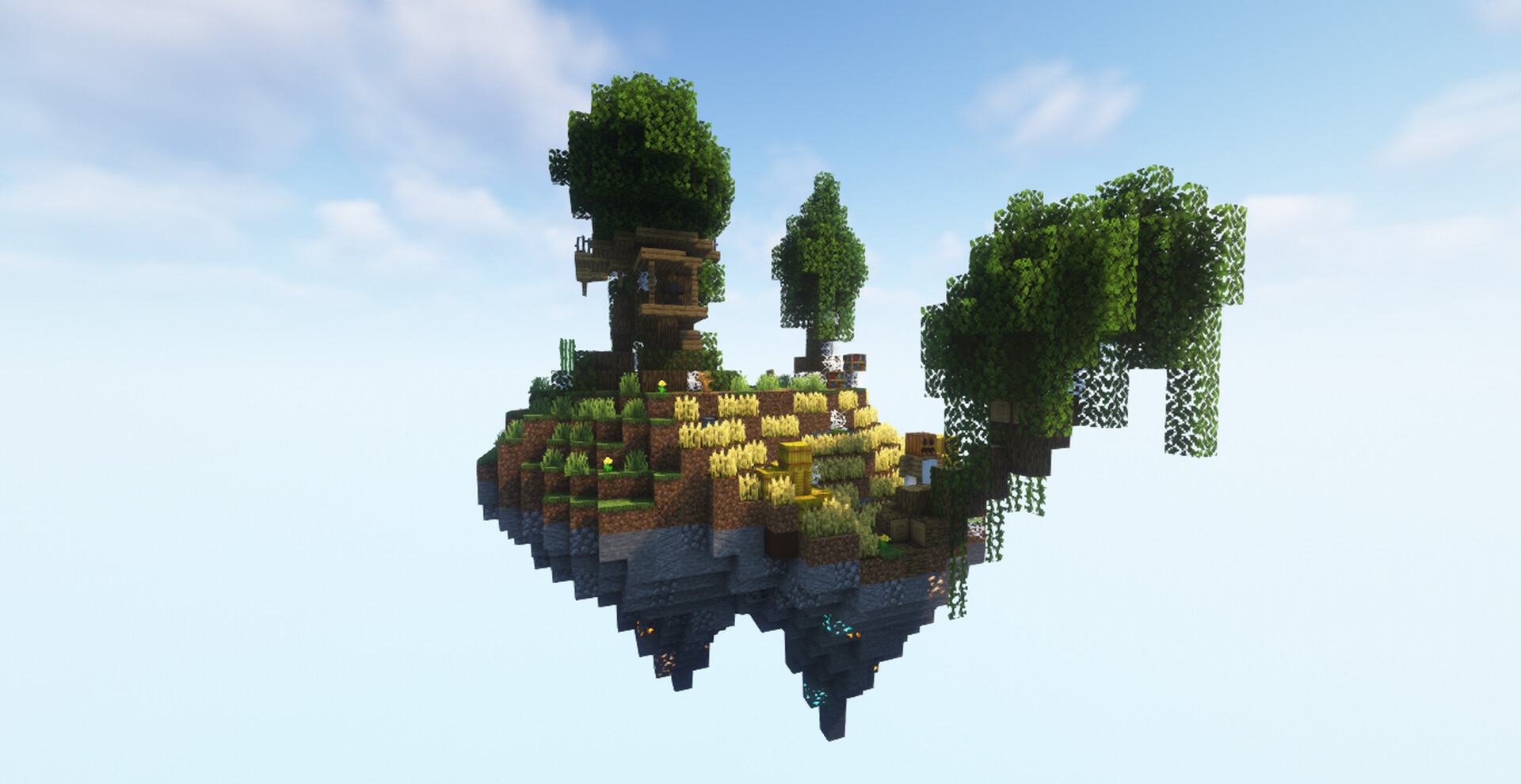 SkyBlock Island [🪐 1.8 - 1.19] - FREE DOWNLOAD Minecraft Map