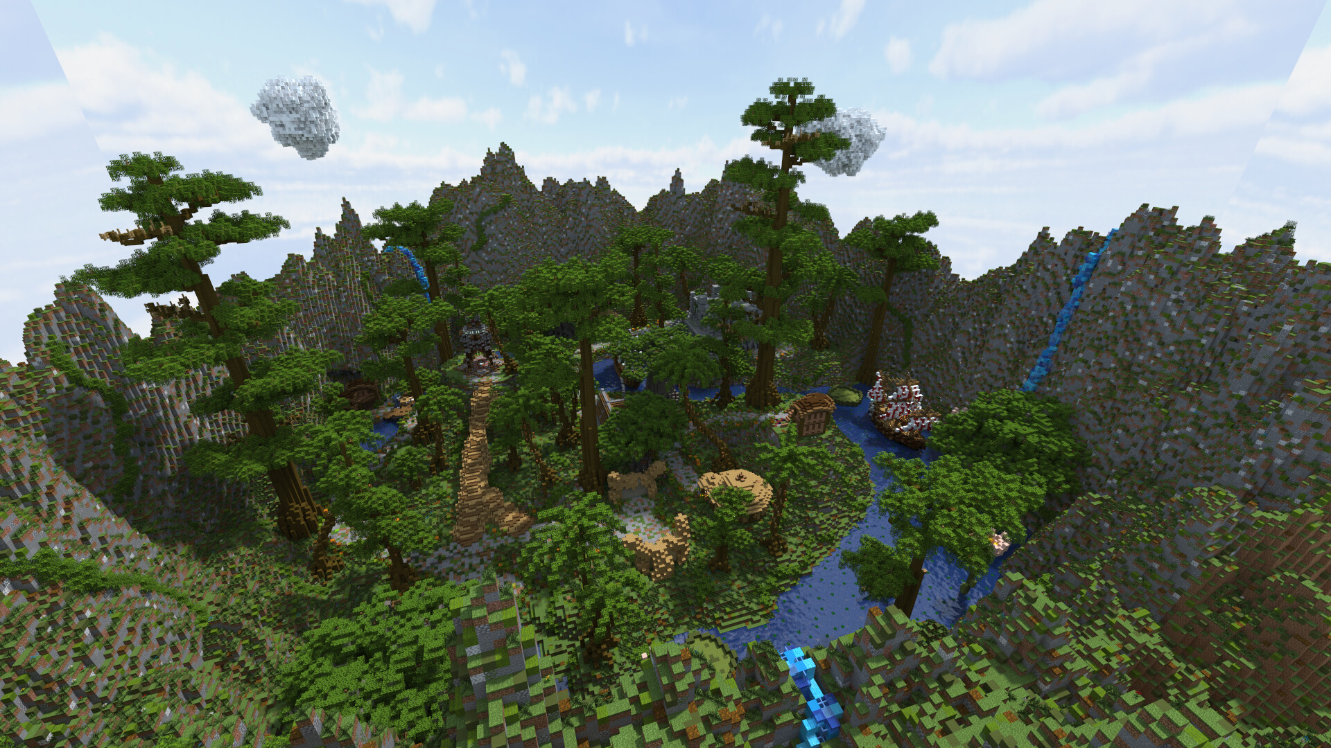 🌴TROPICAL LOBBY Minecraft Map