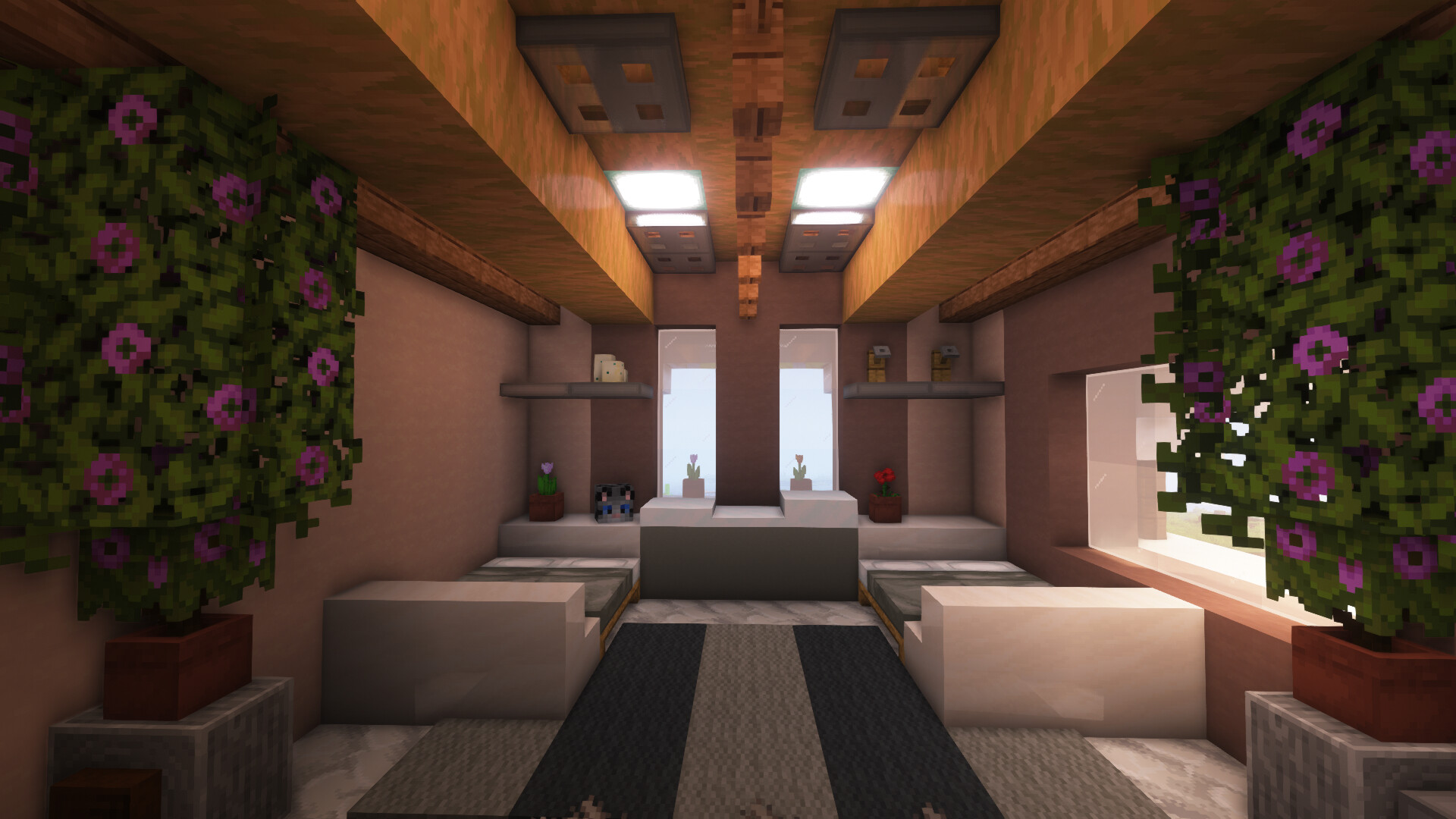 Large country cottage with interior [ Download ] Minecraft Map