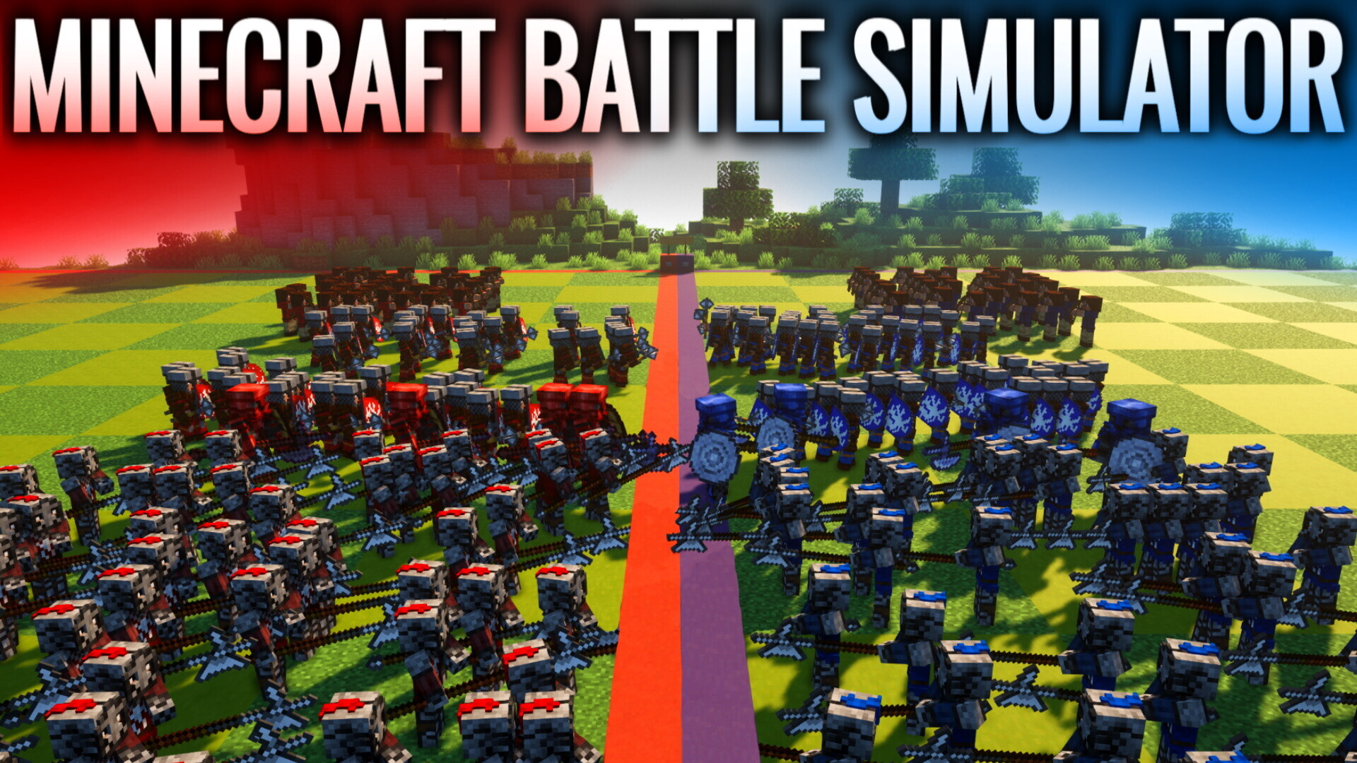 Minecraft Battle Simulator - Map inspired by TABS Minecraft Map