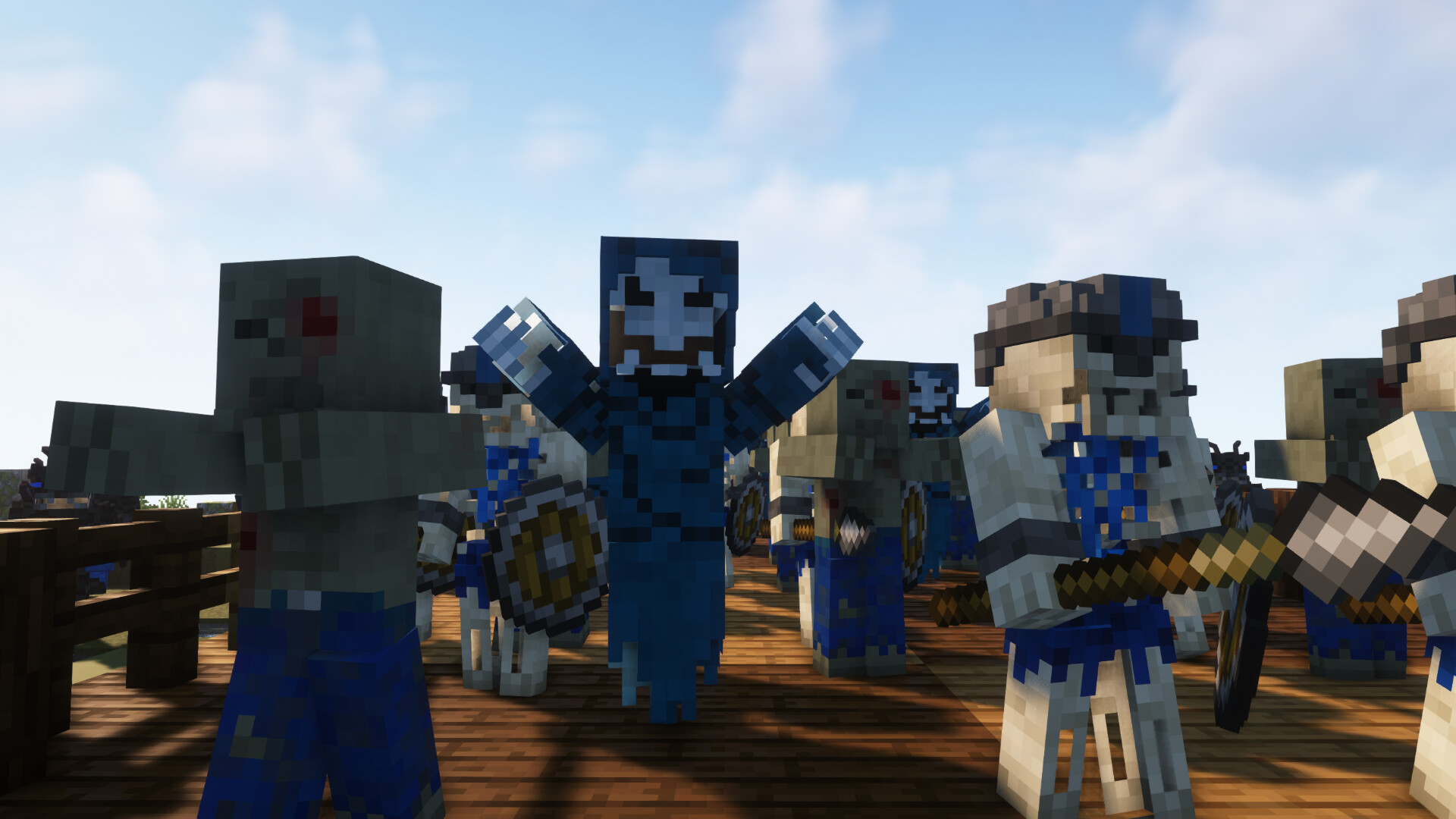 Minecraft Battle Simulator - Map inspired by TABS Minecraft Map