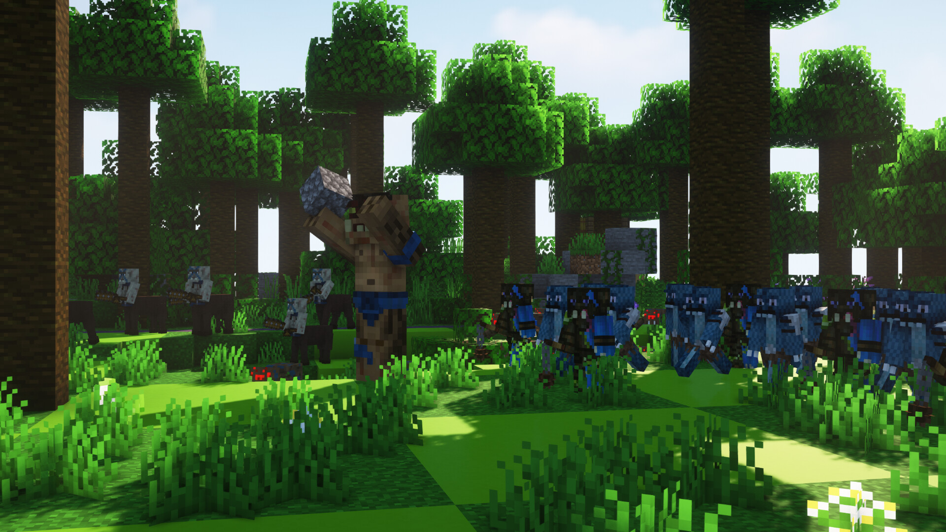 Minecraft Battle Simulator - Map inspired by TABS Minecraft Map