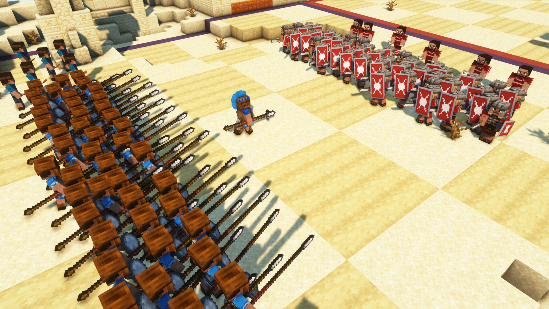 Minecraft Battle Simulator - Map inspired by TABS Minecraft Map