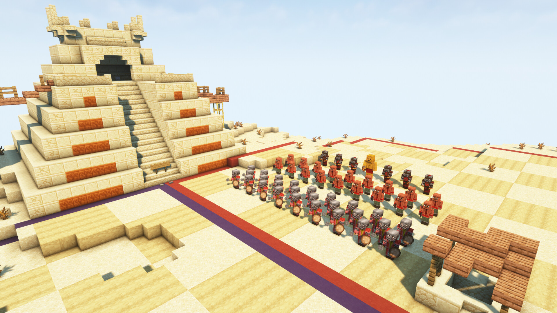 Minecraft Battle Simulator - Map inspired by TABS Minecraft Map