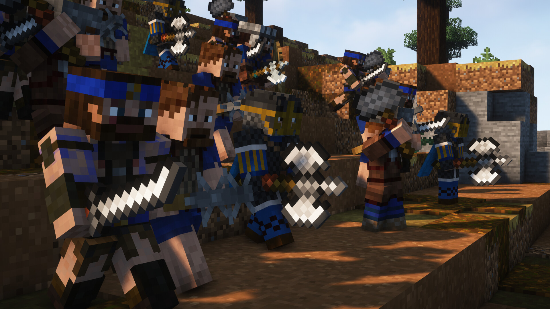 Minecraft Battle Simulator - Map inspired by TABS Minecraft Map