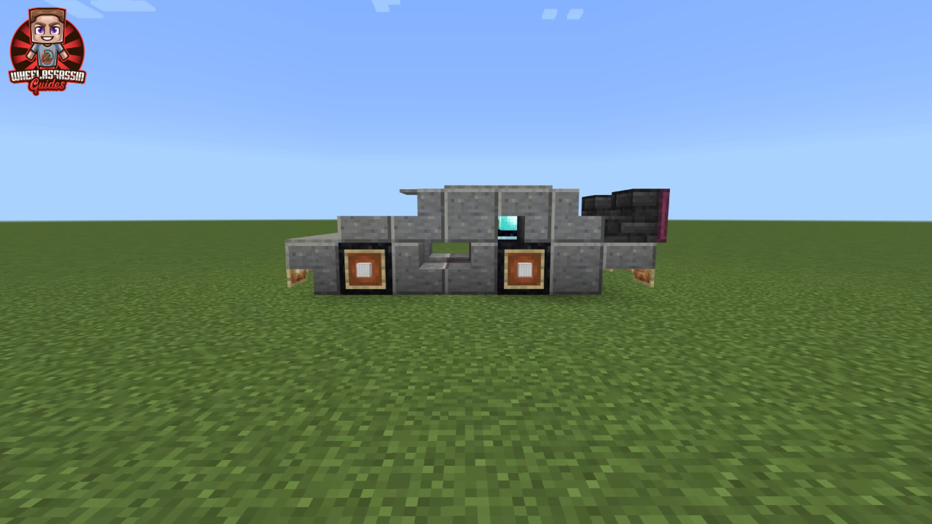 The DeLorean Time Machine from Back to the Future!! Minecraft Map